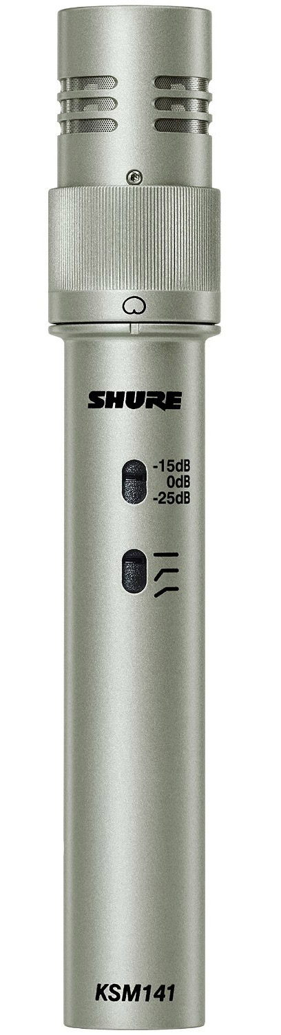 Shure KSM141/SL Dual-Pattern Studio Condenser Microphone – Guitar Spot ...